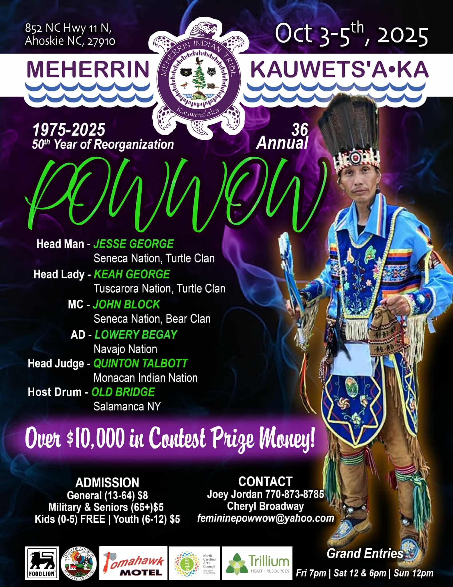 Meherrin Indian Tribe Annual Pow Wow 2025 – Pow Wow Calendar
