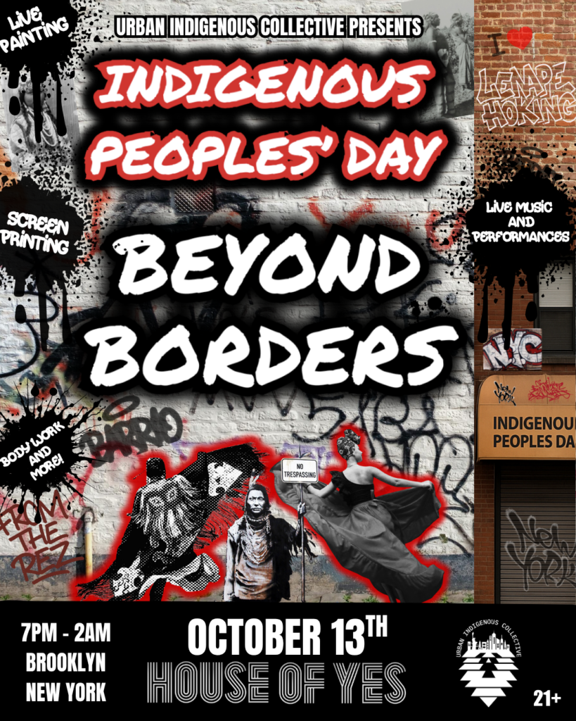 Indigenous Peoples Day NYC “Beyond Borders” 2025 – Pow Wow Calendar
