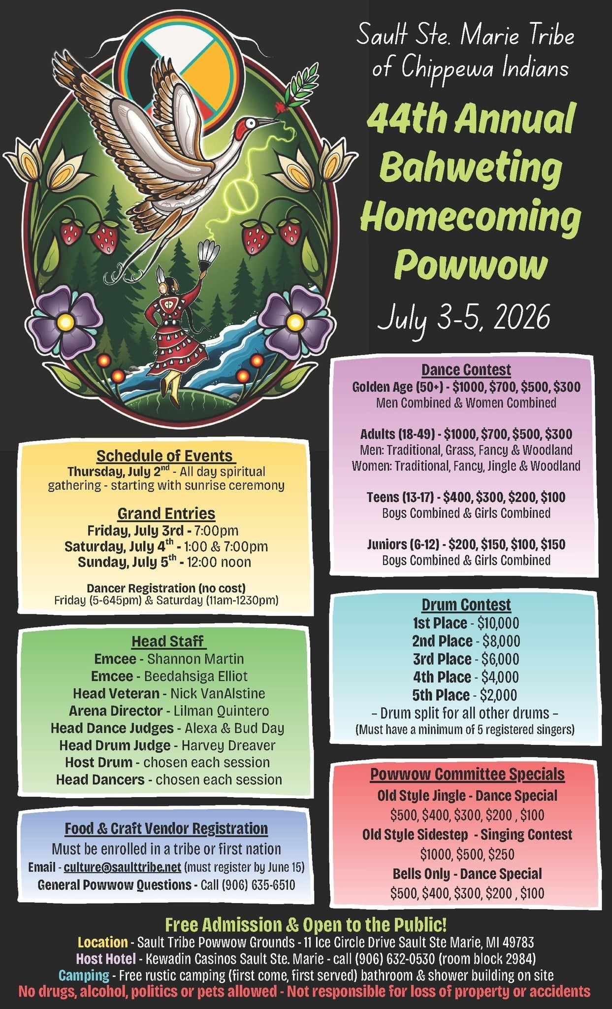 Sault Ste. Marie Tribe of Chippewa Indians 44th Annual Bahweting ...
