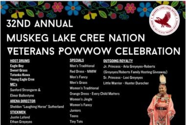 Muskeg Lake Cree Nation Veterans Pow Wow Celebration 2024 – Pow Wow ...