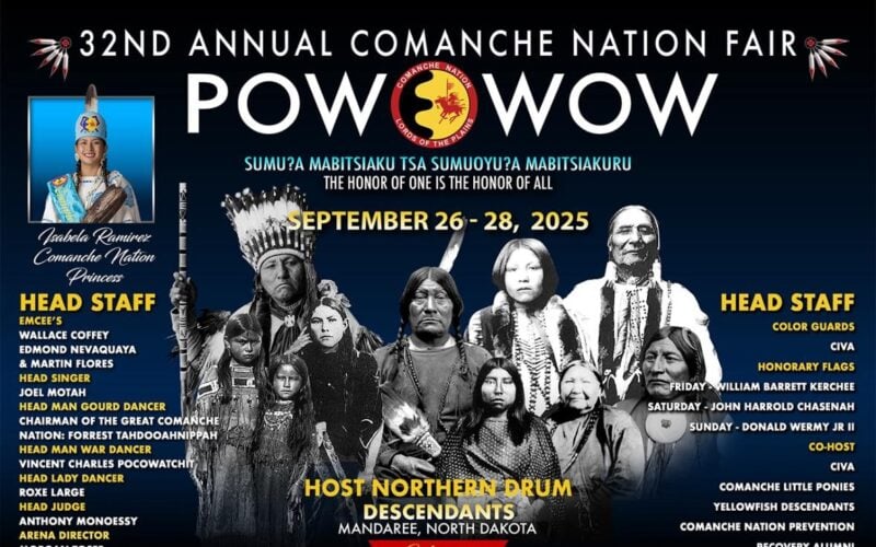 Comanche Nation Fair Pow Wow 2025 – Pow Wow Calendar