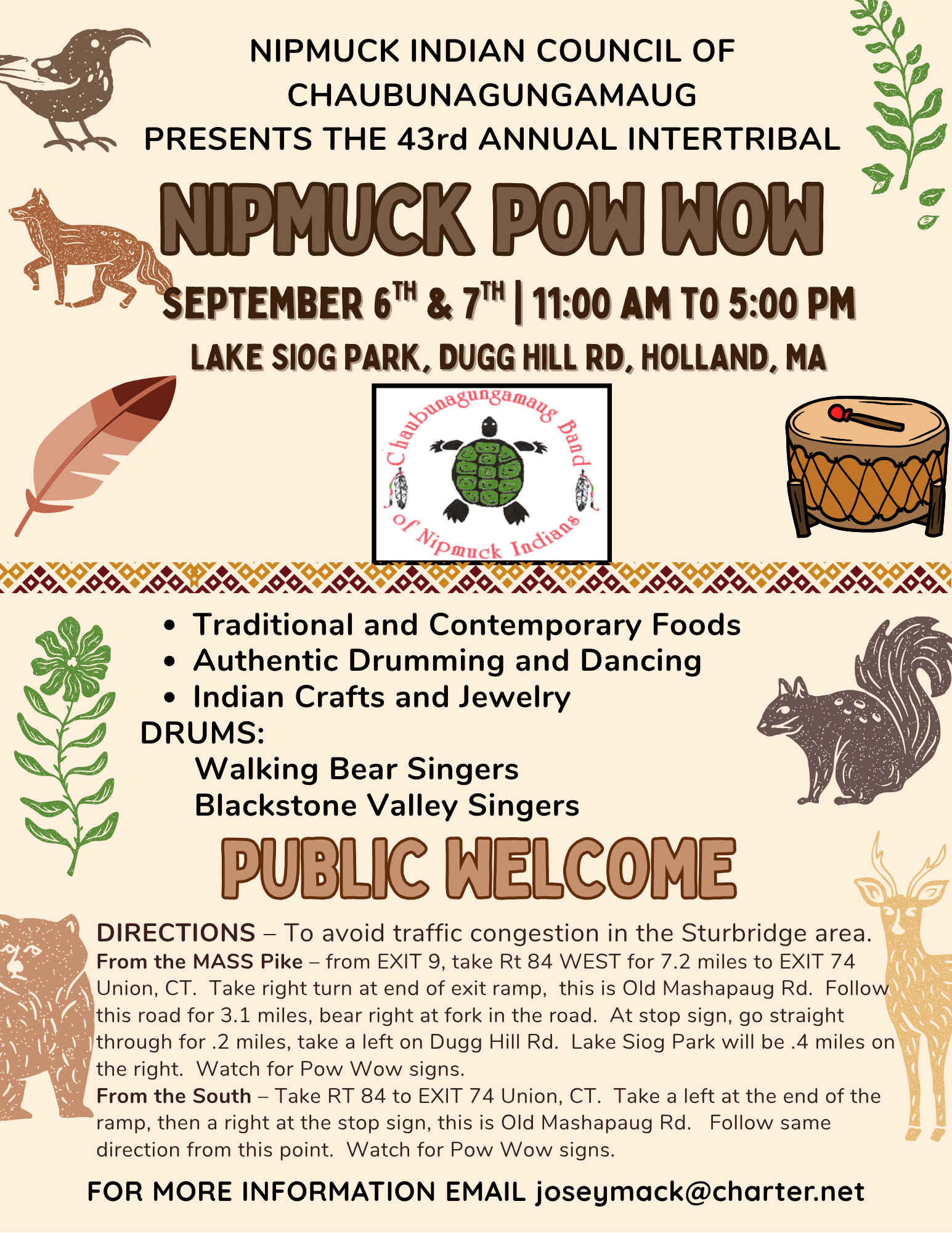 43rd Annual Nipmuck Pow Wow 2025 – Pow Wow Calendar